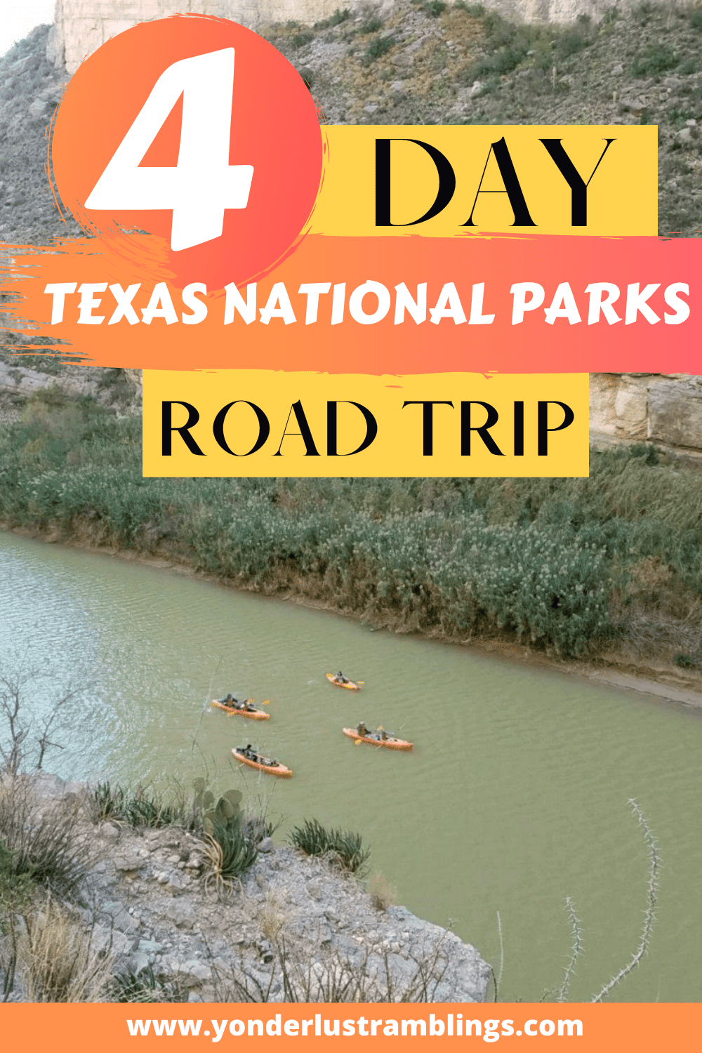 How to Explore the Best of Both National Parks in Texas in 4 Days