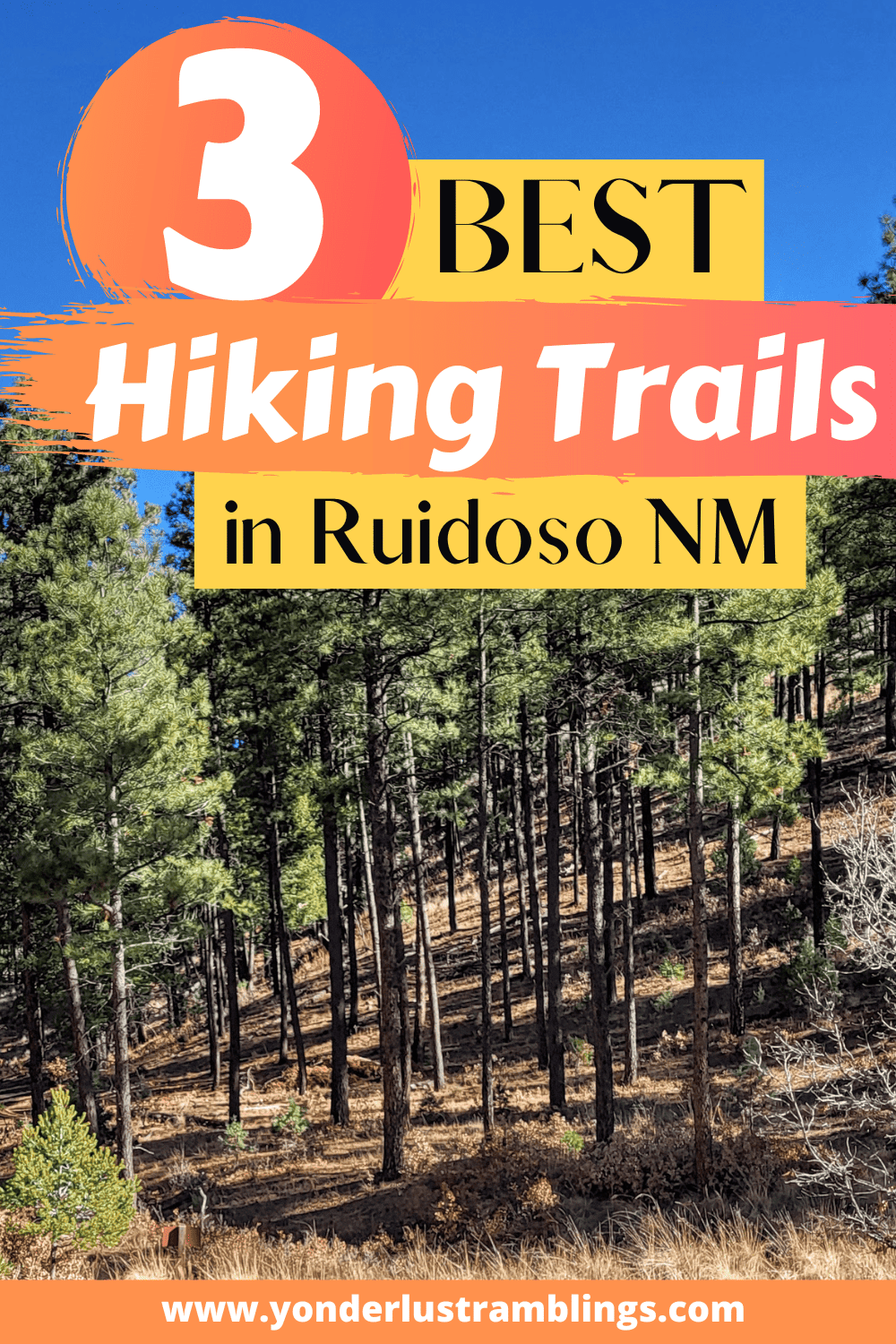 Top 3 Hiking Trails in Ruidoso NM