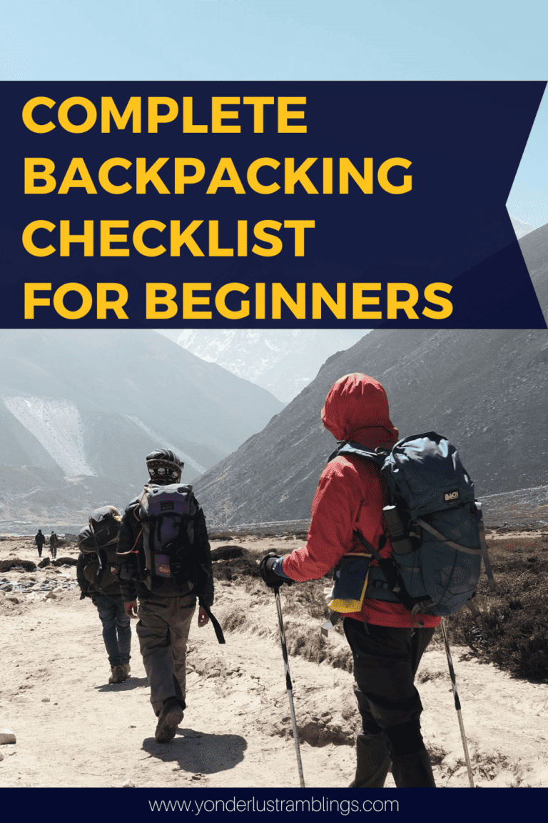 Backpacking For Beginners Step by Step Guide