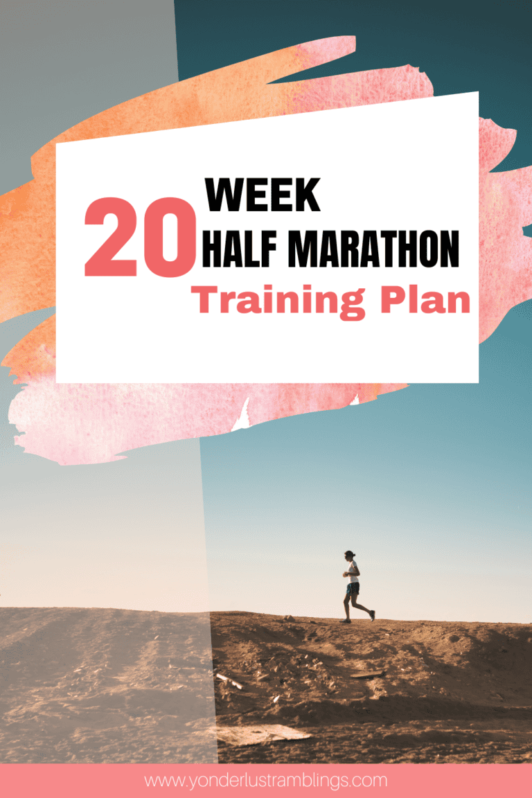 20 Week Half Marathon Training Plan for Beginners