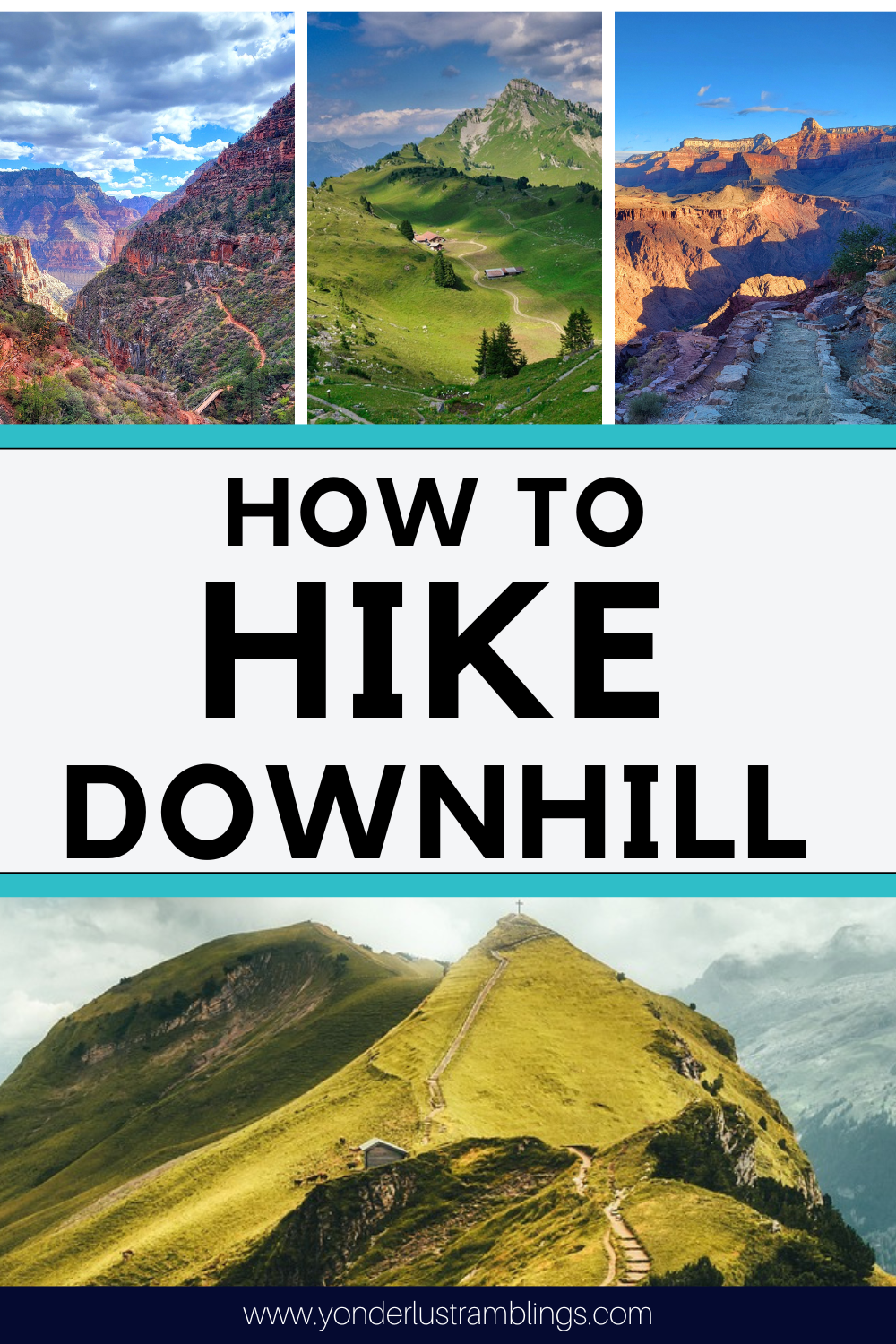 Training Plan for How to Hike Downhill