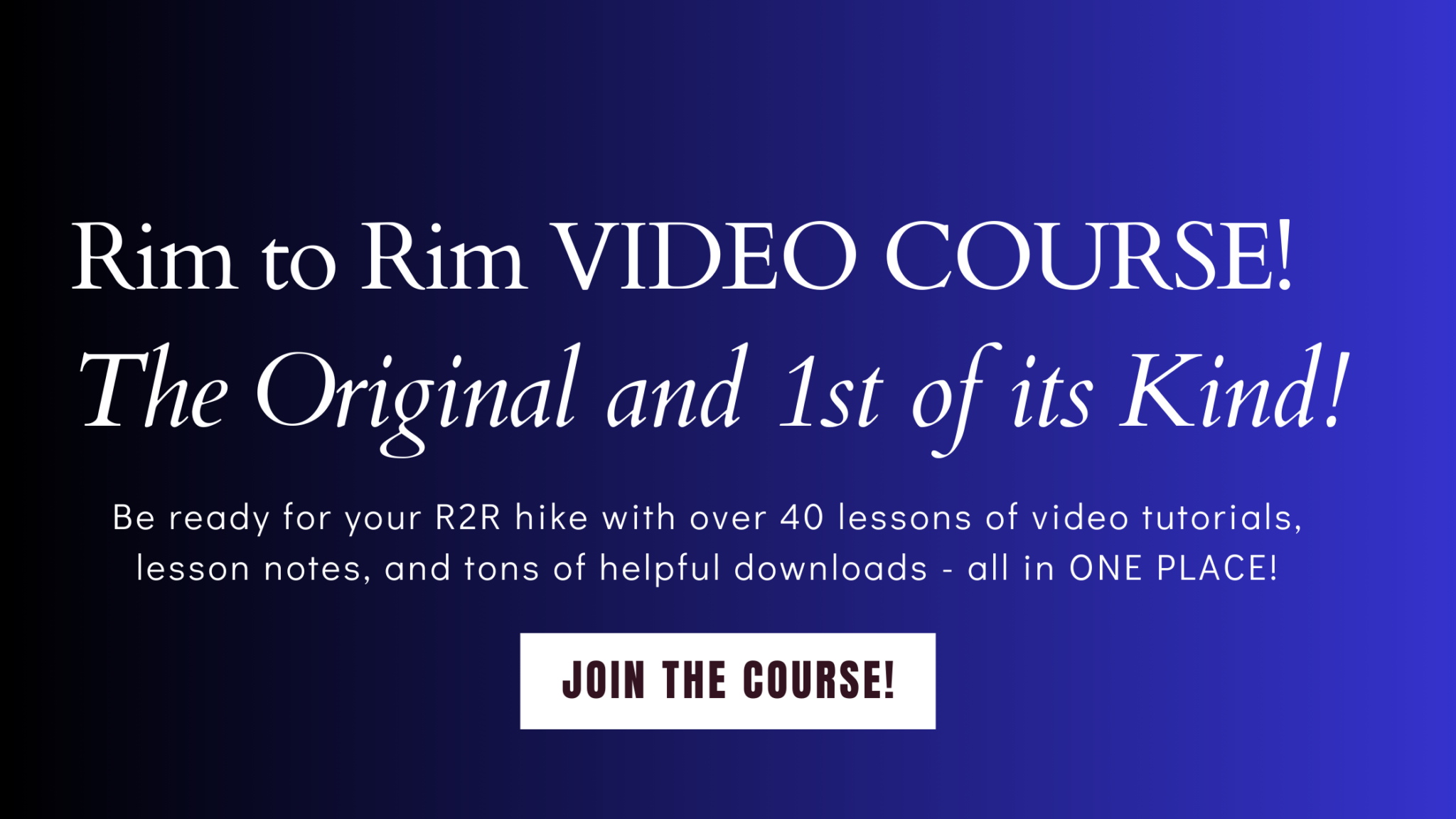 A Complete Step by Step Rim to Rim Training Plan