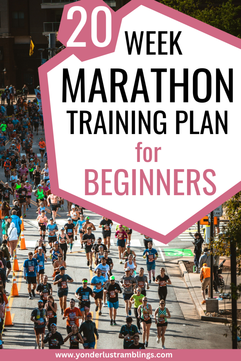 20 Week Marathon Training Plan for Beginners