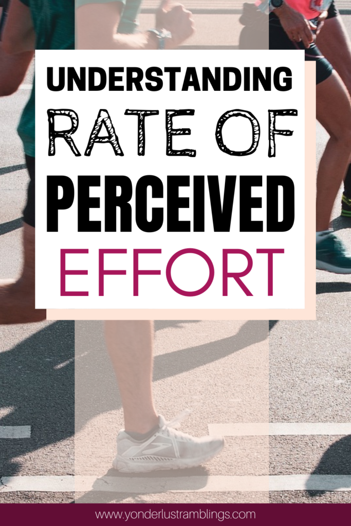 Understanding Rate of Perceived Effort as a Runner